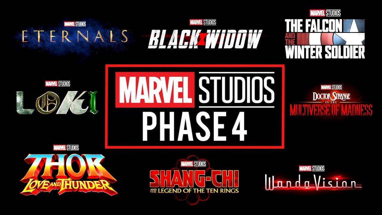 Marvel Studios confirm Phase 4 film slate which includes Black Widow ...